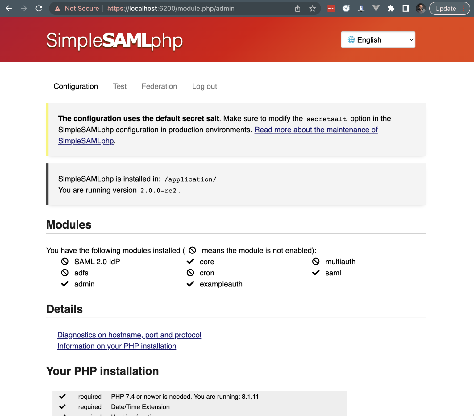 Simplesamlphp Github